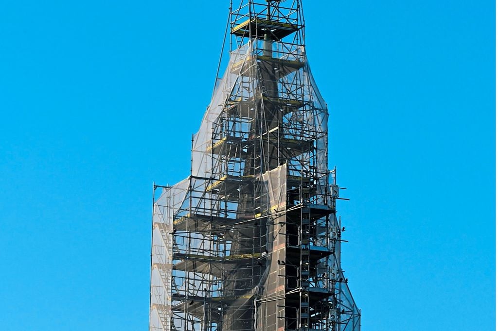 Der Schiefer kommt jetzt herunter