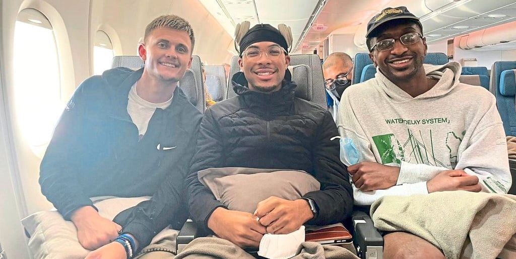 US-Boys sind da: Baskets-Trio ist in Deutschland gelandet