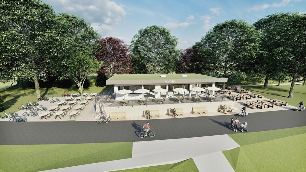 Pier 1 wird neues Ausflugslokal an der Weser in Hoxter
