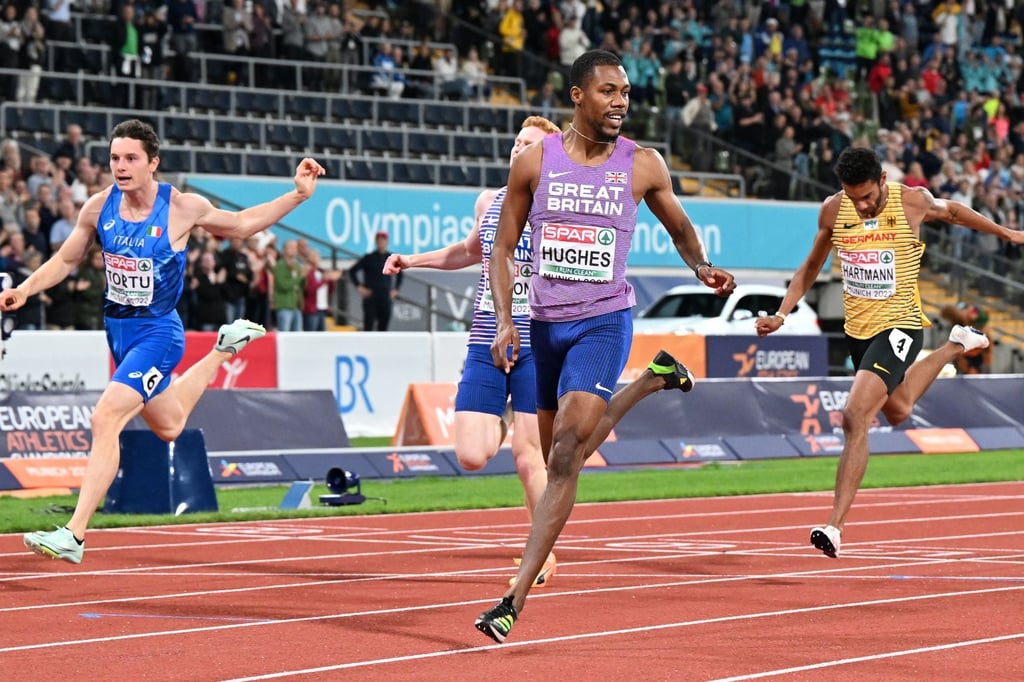 Joshua Hartmann sprintet über 200 Meter auf Platz fünf