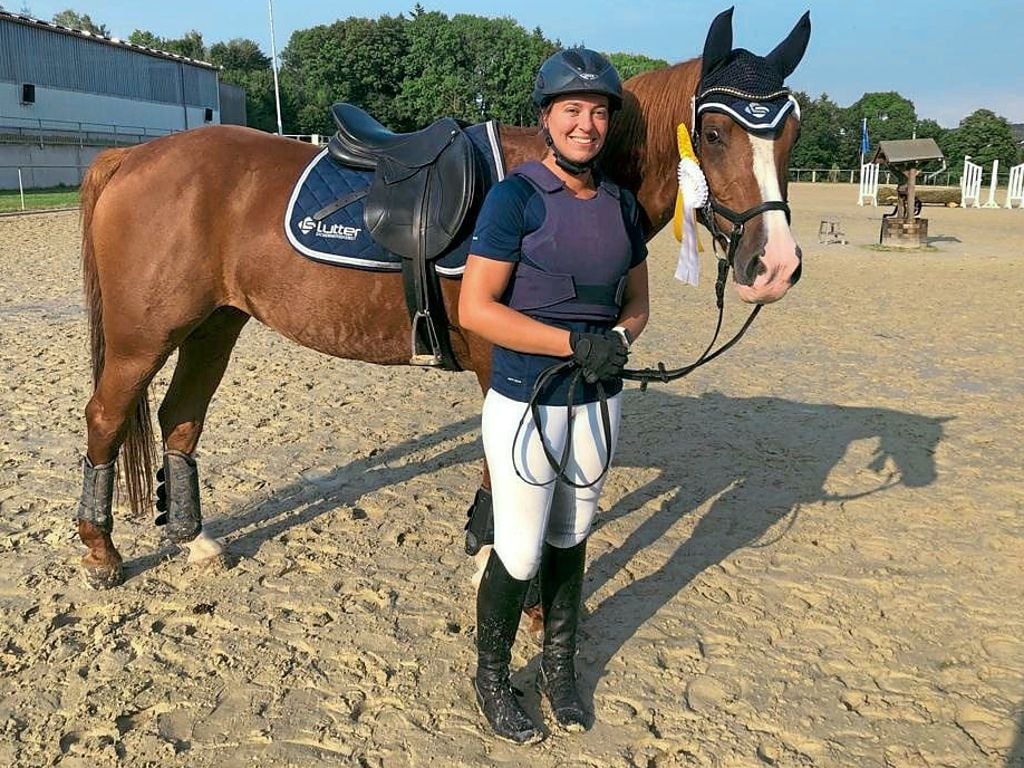 Perfekte Werbung für die Buschreiter