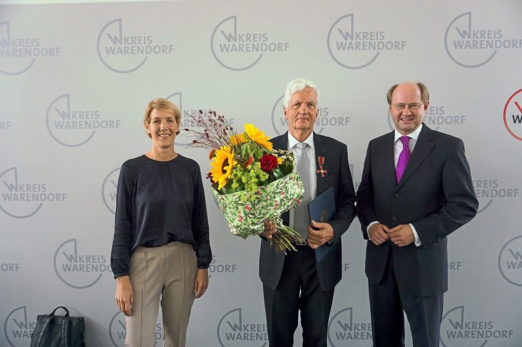Sendenhorster Bernd Schäpers erhält das Bundesverdienstkreuz