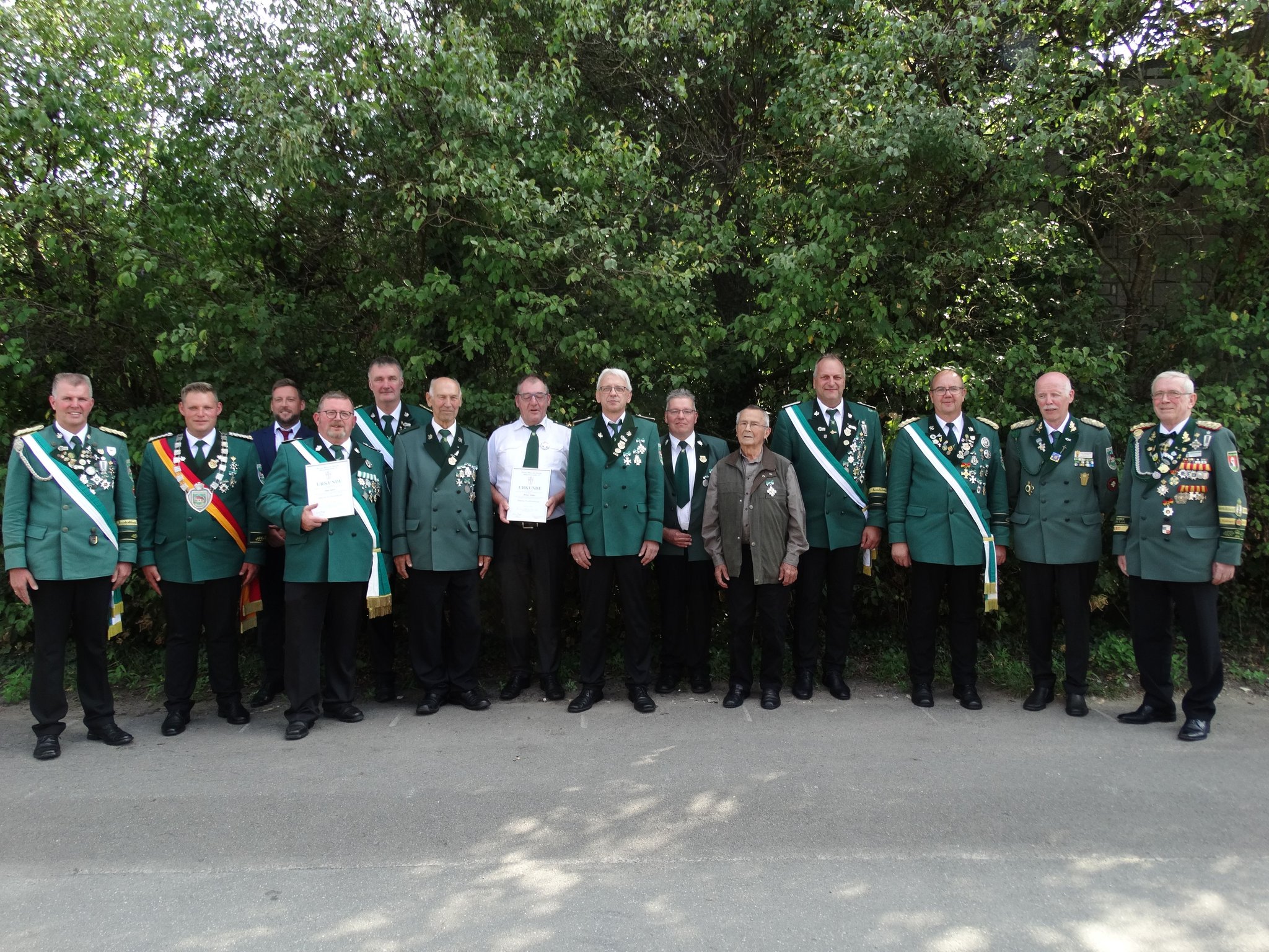 Hoher Bruderschaftsorden des Bundes in Dörenhagen verliehen