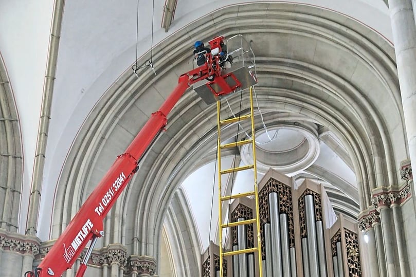 Lamberti-Kirche: Die Himmelsleiter bleibt länger in Münster
