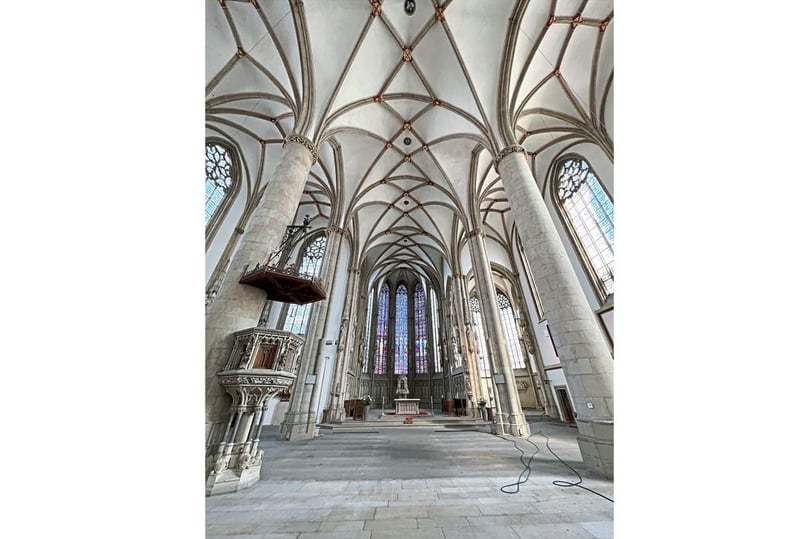 St. Lamberti Münster: Die Wiener „Himmelsleiter“ ist da