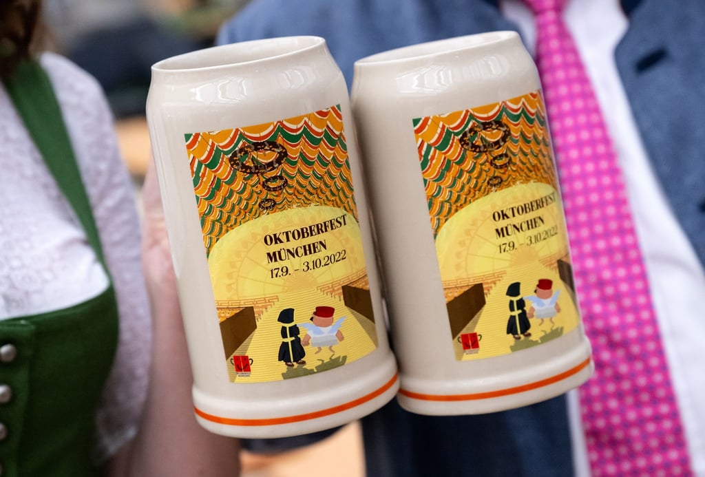 Oktoberfest-Bierkrug vorgestellt