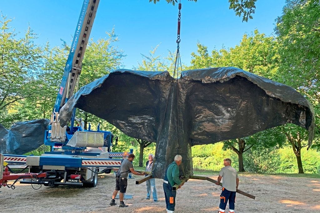 Walfluken an der Ems als Hingucker