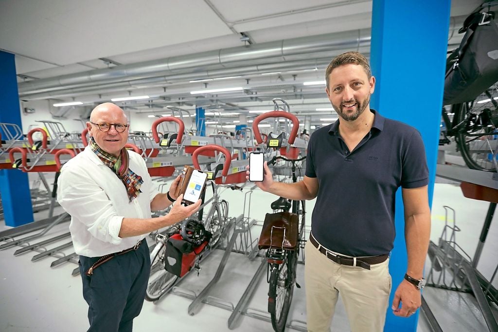 Neue Radstation am Hauptbahnhof startet Testbetrieb