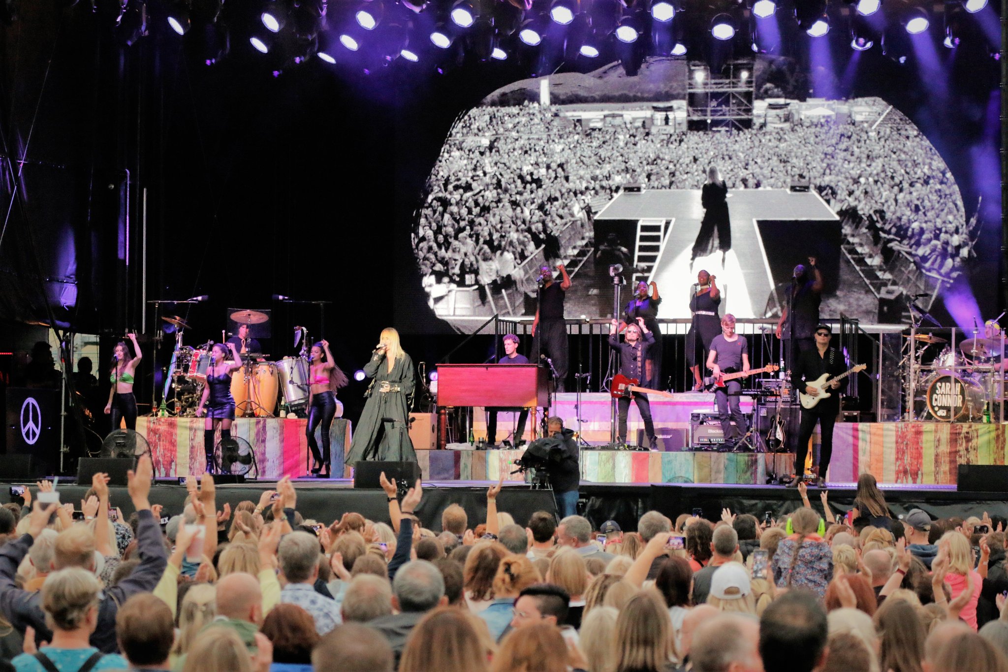 Sarah Connor beim Weser-Open-Air in Beverungen Sarah Connor beim Weser-Open-Air in Beverungen