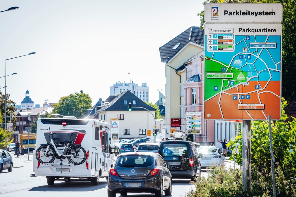 Neues Parkleitsystem für Paderborn
