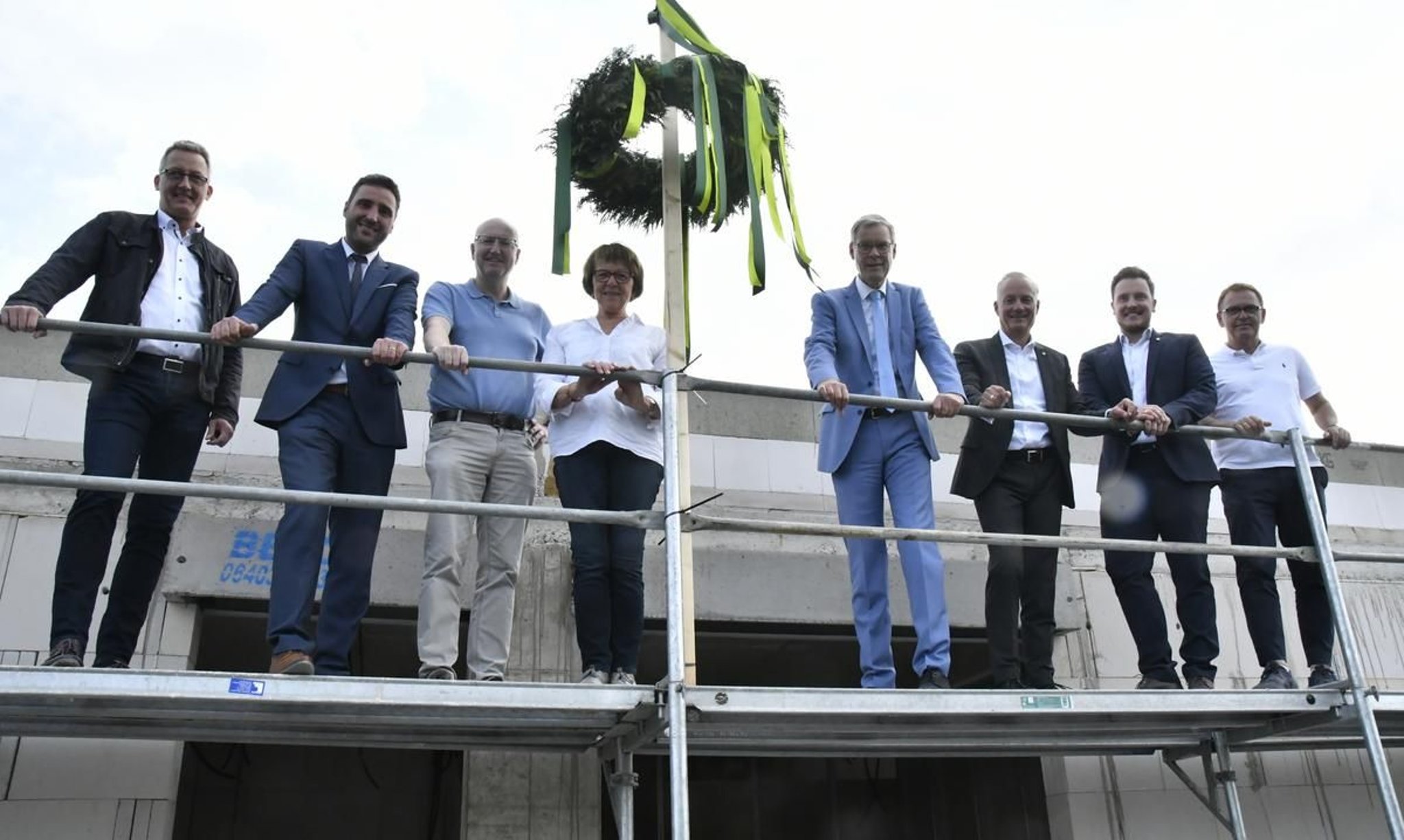 Richtfest an der Österwieher Straße in Verl