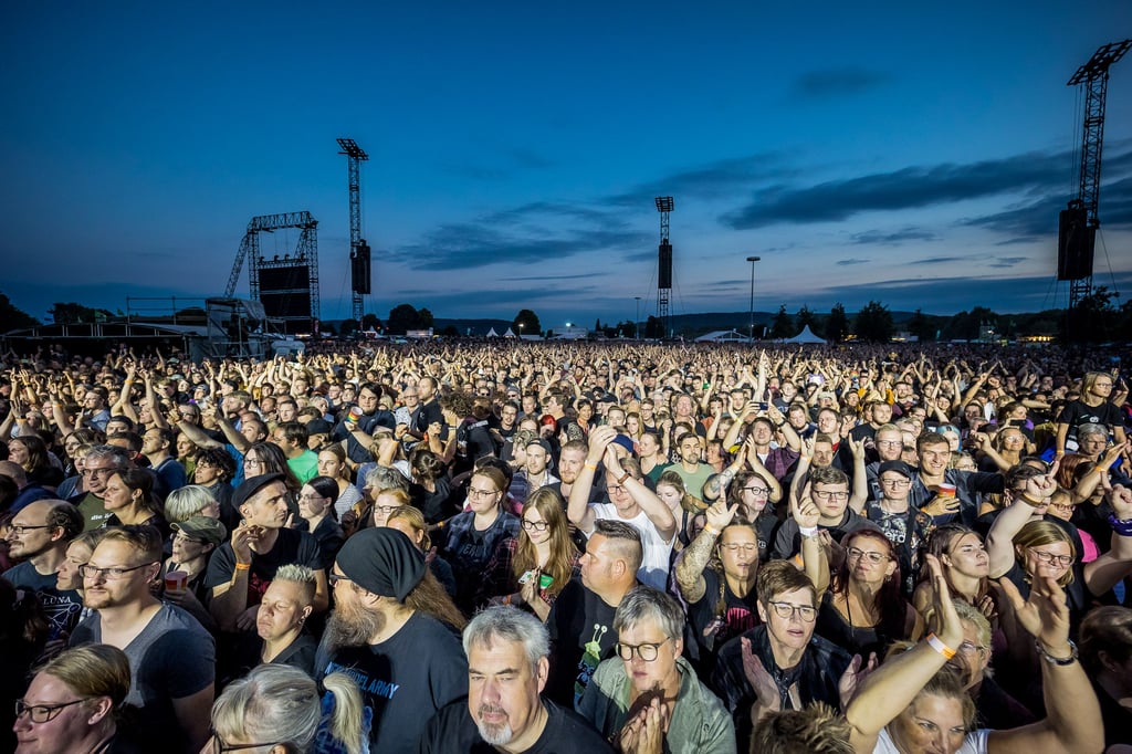 "Die Ärzte" beim Kanzlers Weide Open Air