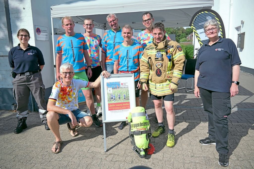 Voller Einsatz für die Helfer