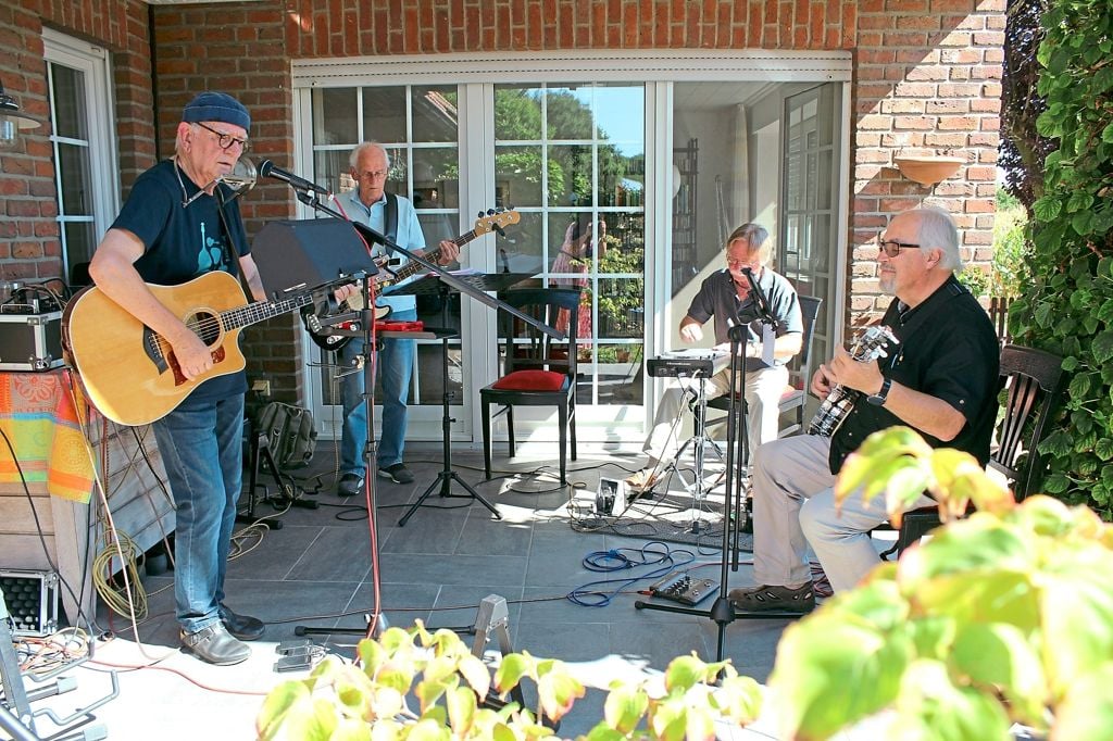 Quartett mit Überraschungsgast