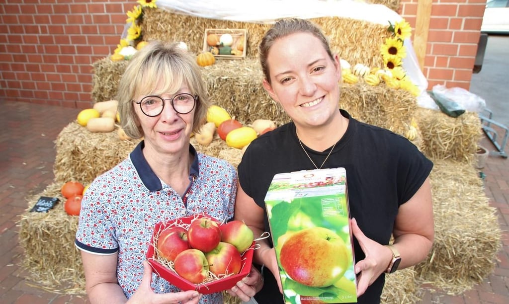 Apfelmarkt auf dem Hof Große Wächter in Sende