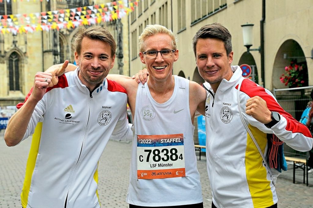 Laufsportfreunde-Quartett läuft in der Staffel allen davon