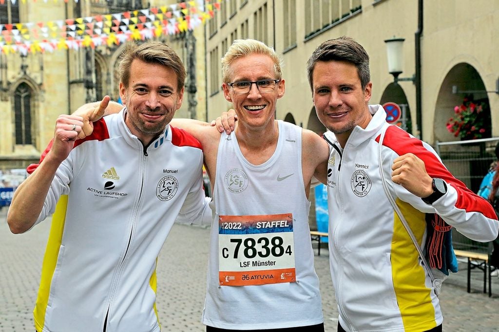 Laufsportfreunde-Quartett läuft in der Staffel allen davon
