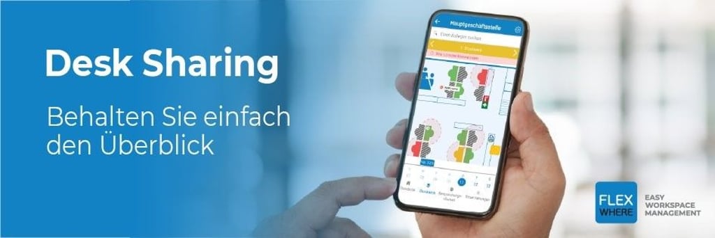 Desk-Sharing Software: Maßgeschneidert für eine veränderte Arbeitswelt