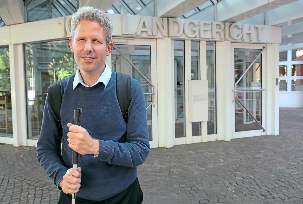 Mutmacher in Münster: Wie Ulrich Badde als blinder Richter Karriere macht