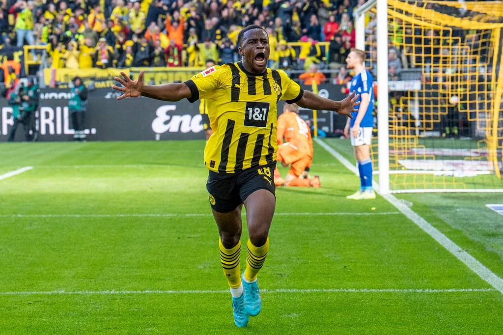 Teenager Moukoko und die vielen Emotionen als Derby-Held Teenager Moukoko und die vielen Emotionen als Derby-Held