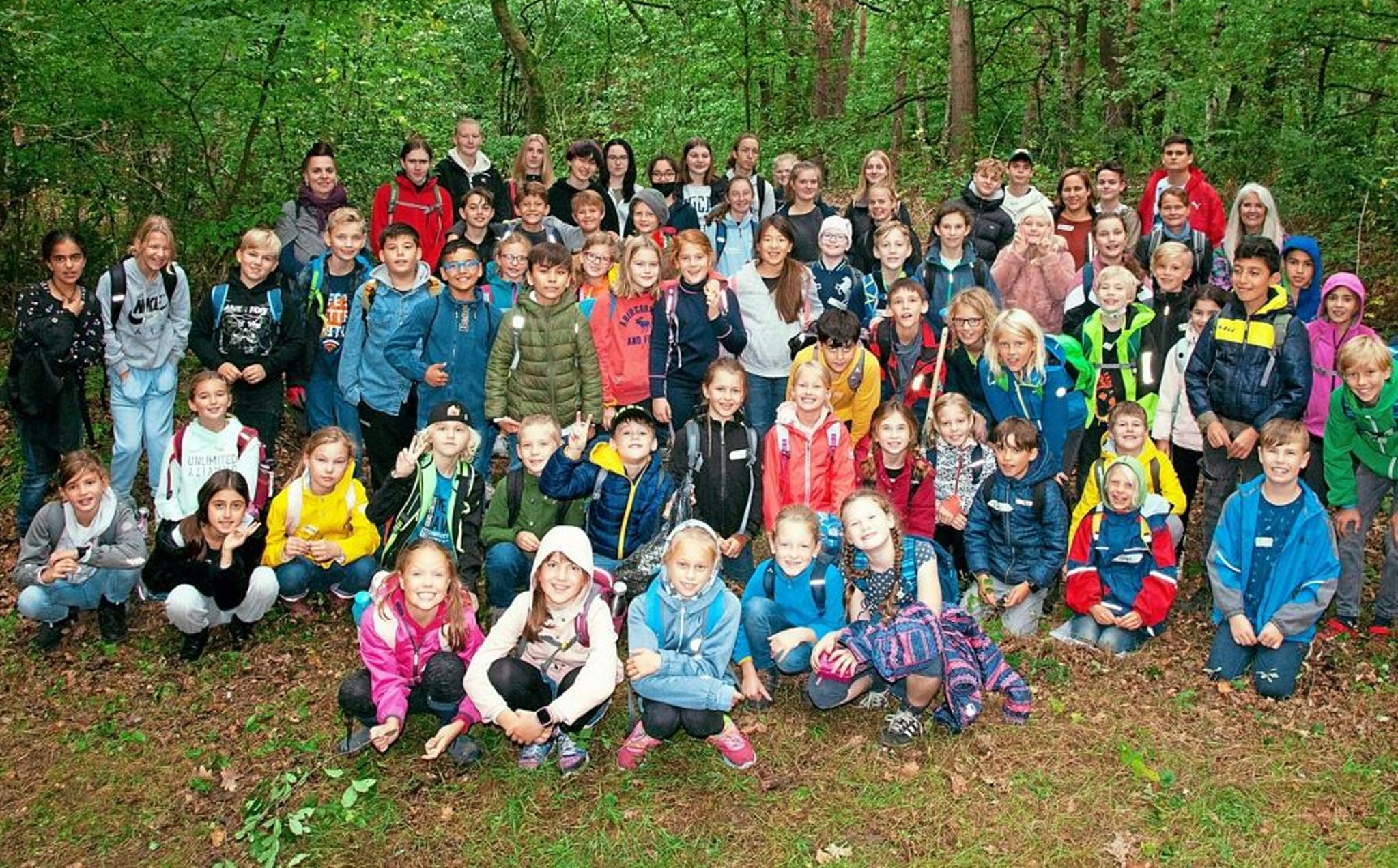 Schüler erleben die Natur hautnah