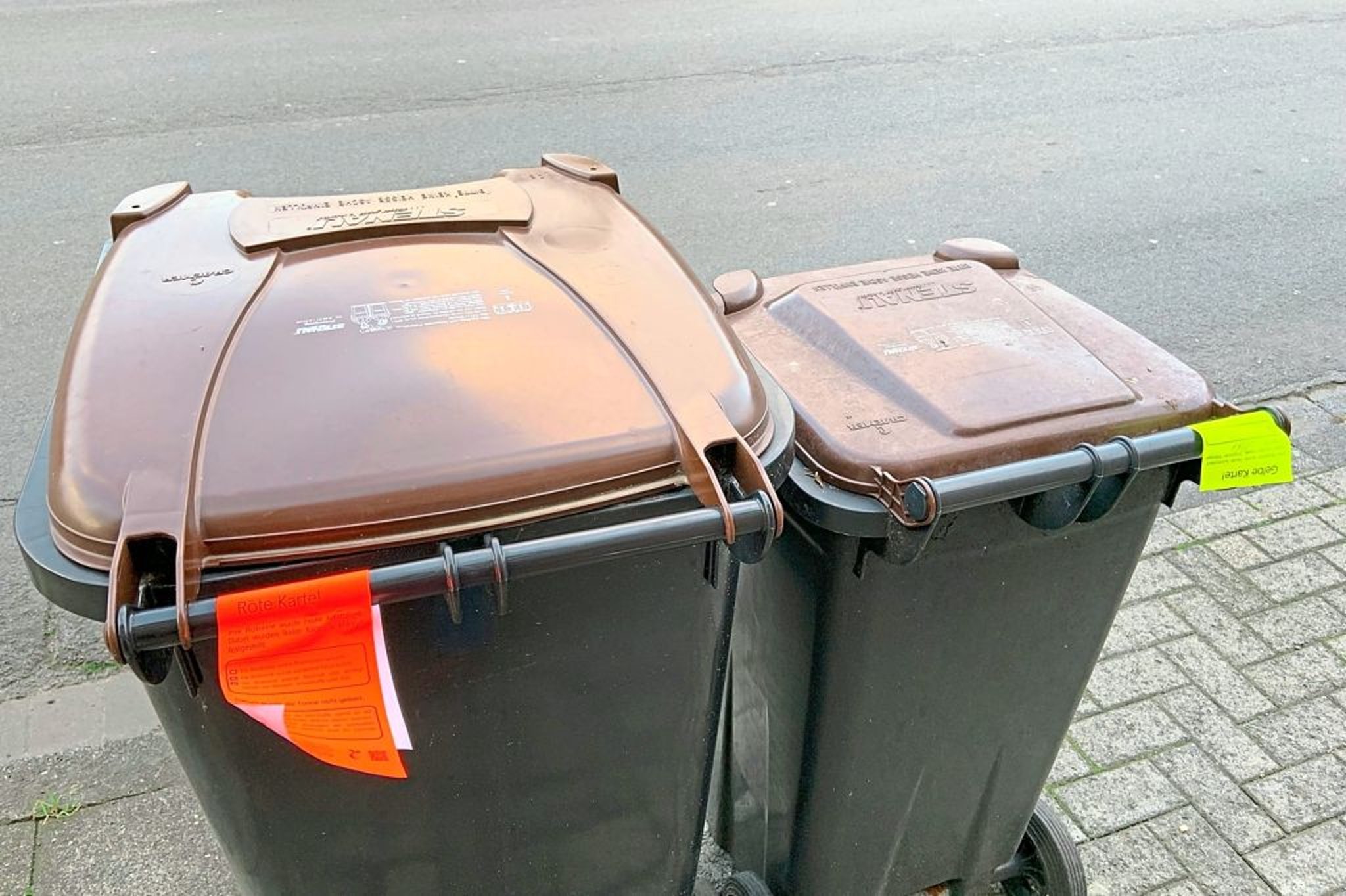 Müllabfuhr verteilt in Delbrück gelbe und rote Karten für falsch ...