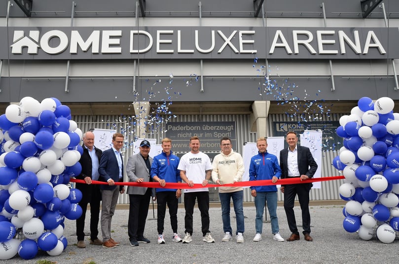 So war die Party zur Eröffnung der Paderborner Home-Deluxe-Arena