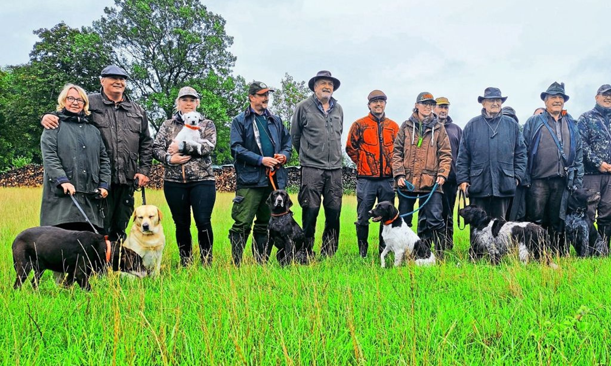 Kreisjägerschaft bot Prüfungssimulation für Hundeführer an