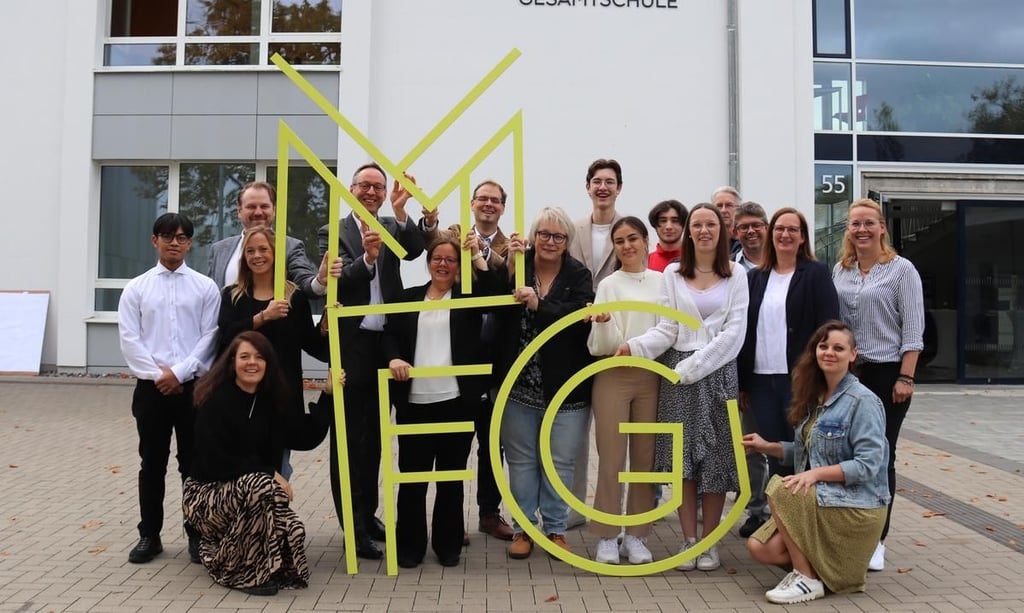 Rheda-Wiedenbrücker Gesamtschule stellt ihr Logo vor