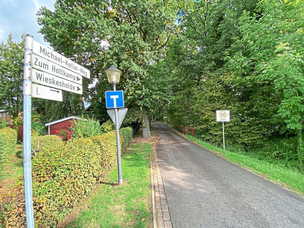 Michael-Keller-Weg verschwindet