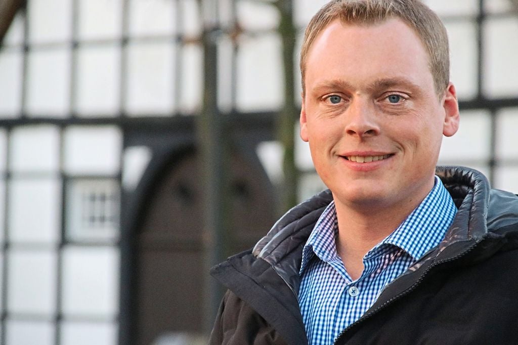 Sebastian Greiling engagiert sich in der Landjugend, bei der Feuerwehr ...