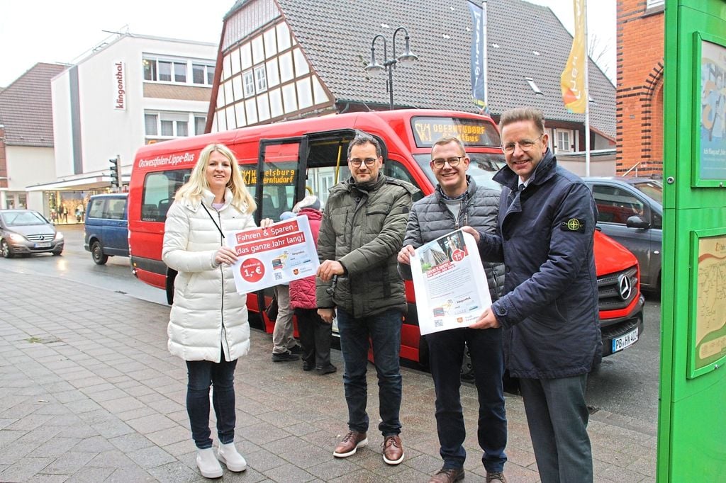 Busfahren in Salzkotten für einen Euro