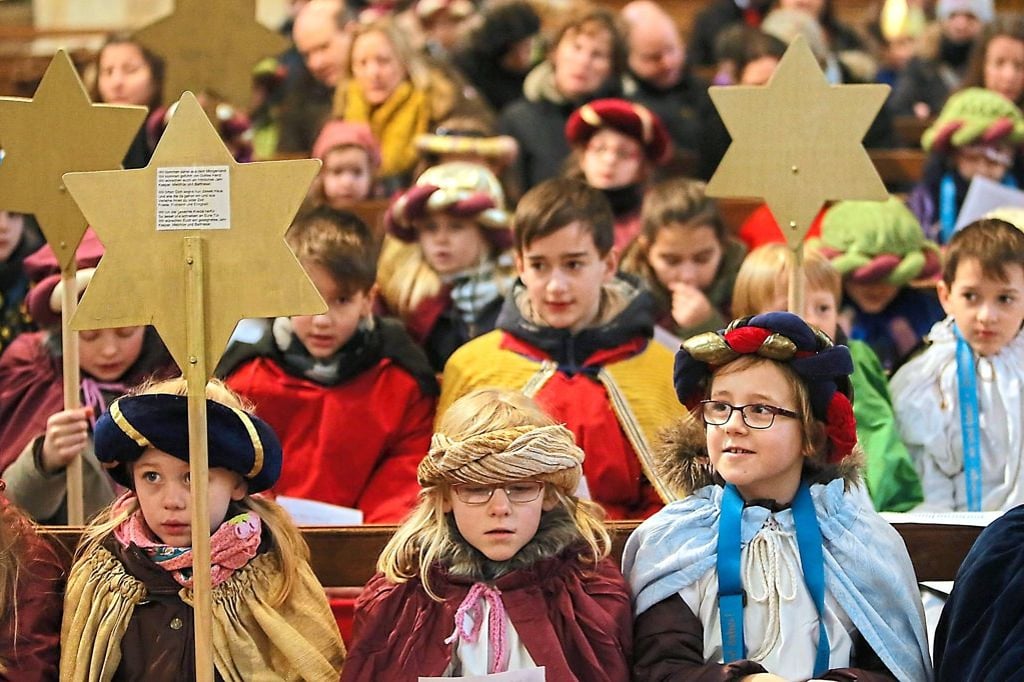 Sternsinger-Segen sogar im Vorüberfahren