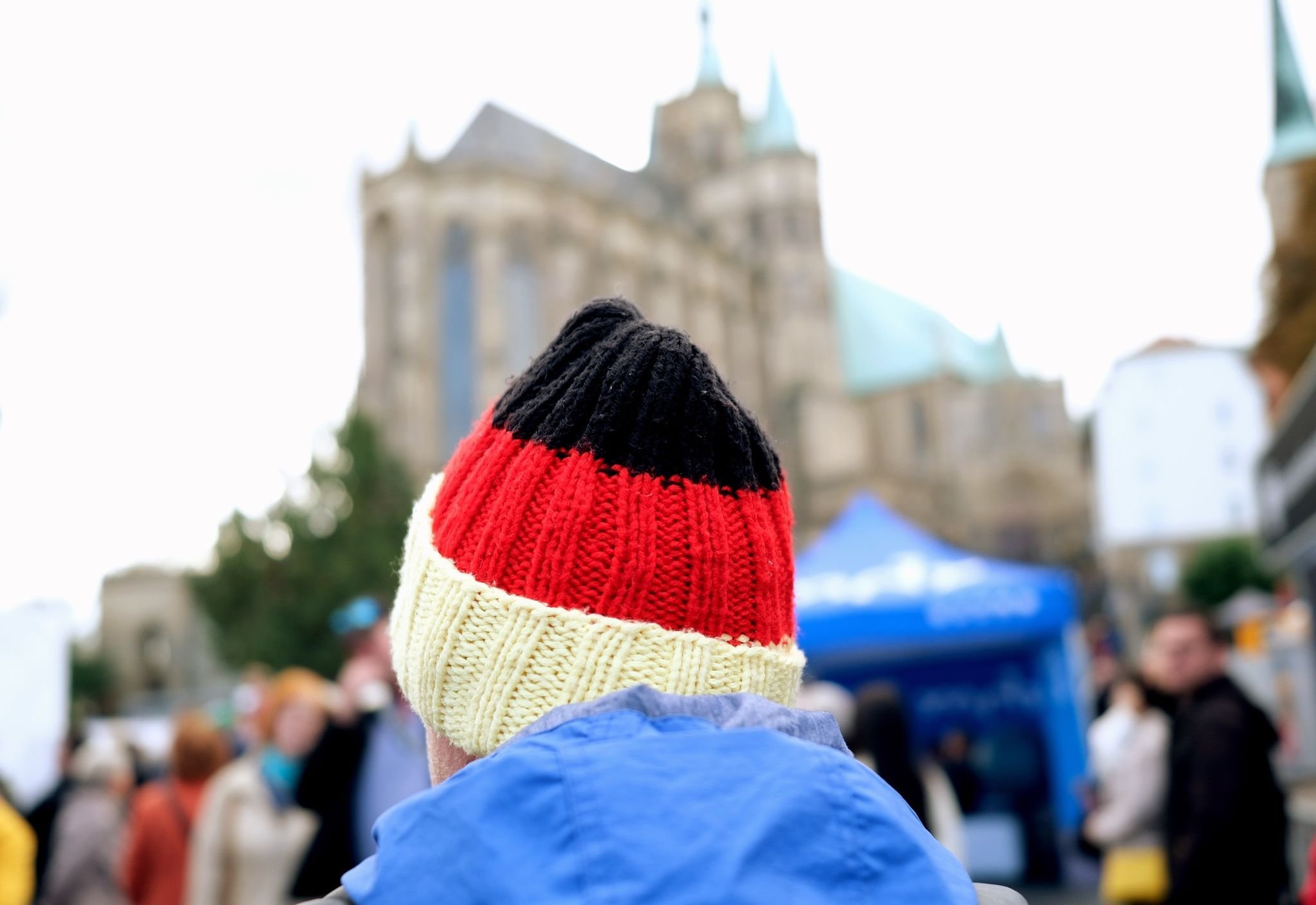 Krieg und Krisen bestimmten Einheitsfeier in Erfurt