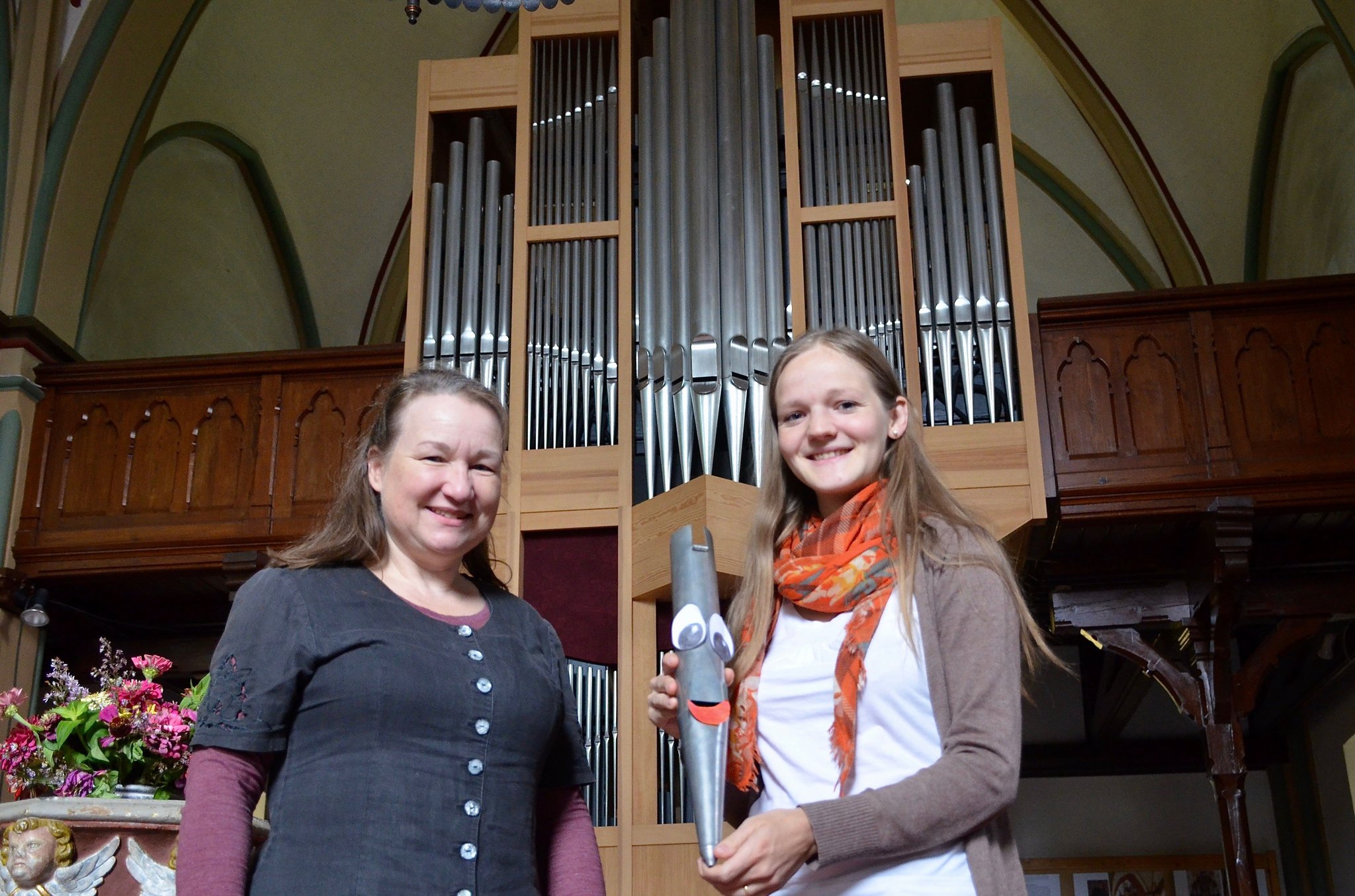 Spenge: Kinder dürfen auf der Wallenbrücker Orgel spielen