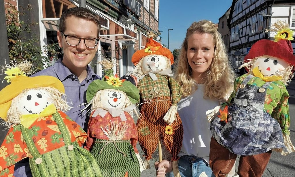 Herbstzauber verwandelt Altstadt von Rietberg