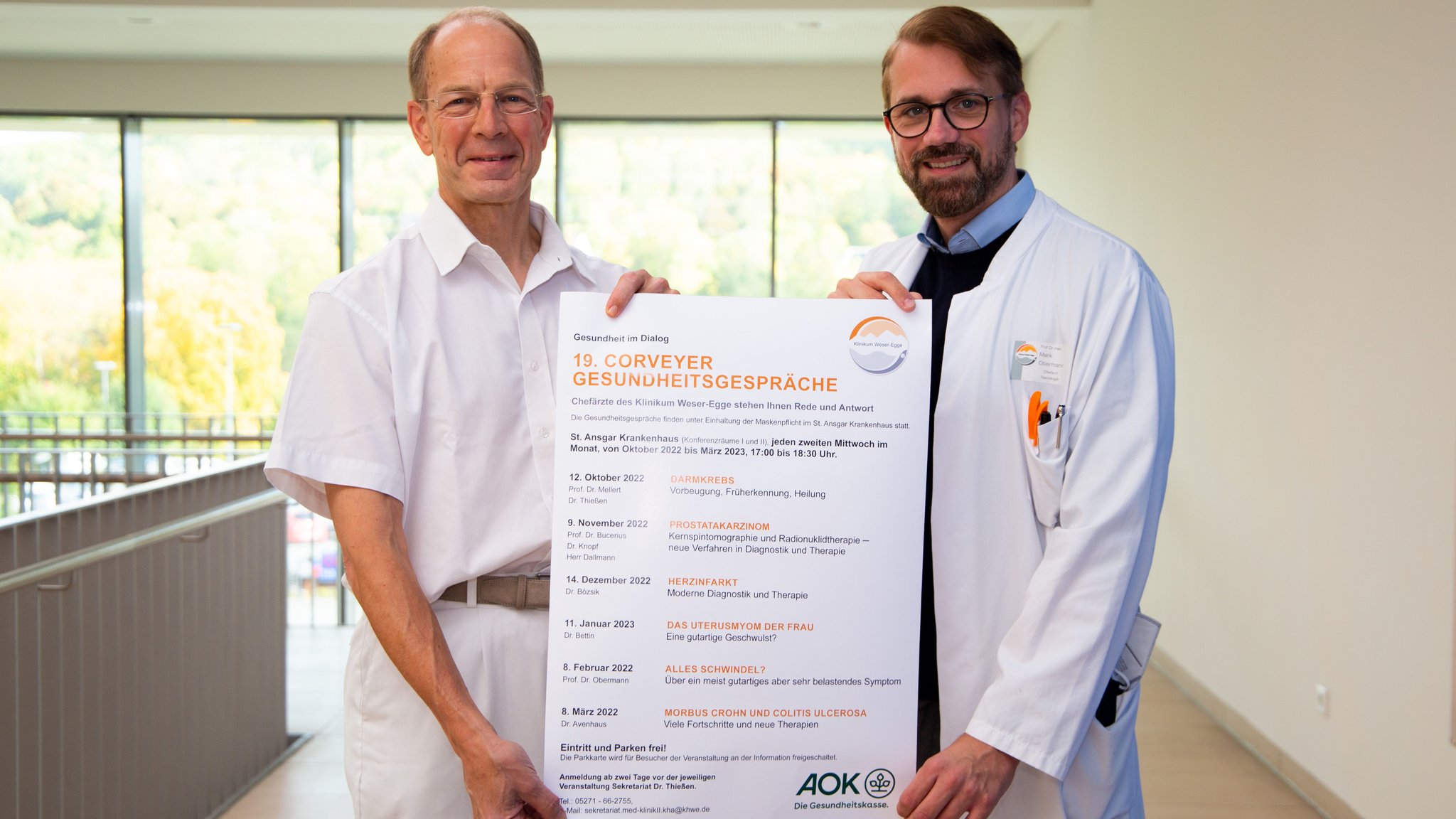 Corveyer Gesundheitsgespräche beginnen am Mittwoch in Höxter