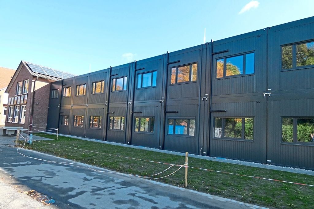 Containerklassen in ansprechender Optik