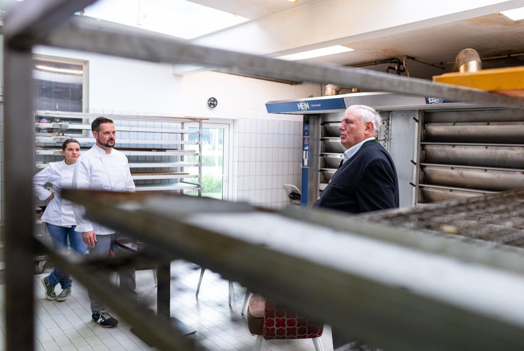 Polittalk in der Backstube