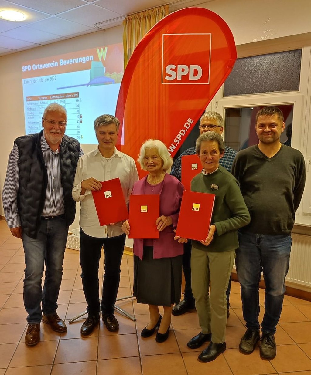 Beverungen: Edeltraud Heistermann hält der SPD seit 60 Jahren die Treue