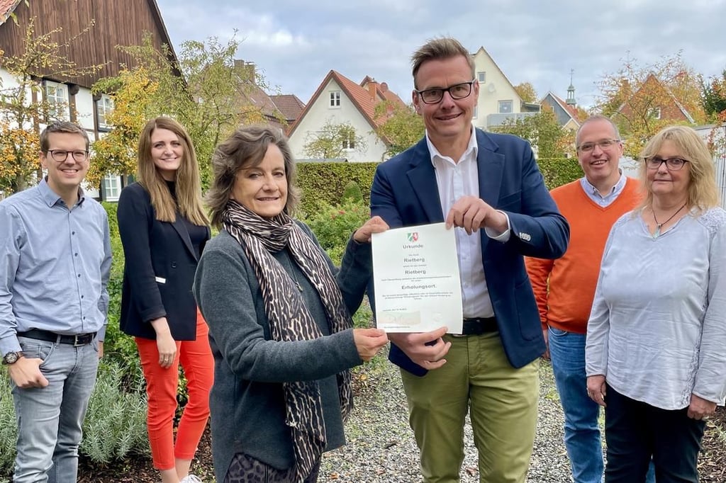 Rietberg bleibt staatlich anerkannter Erholungsort