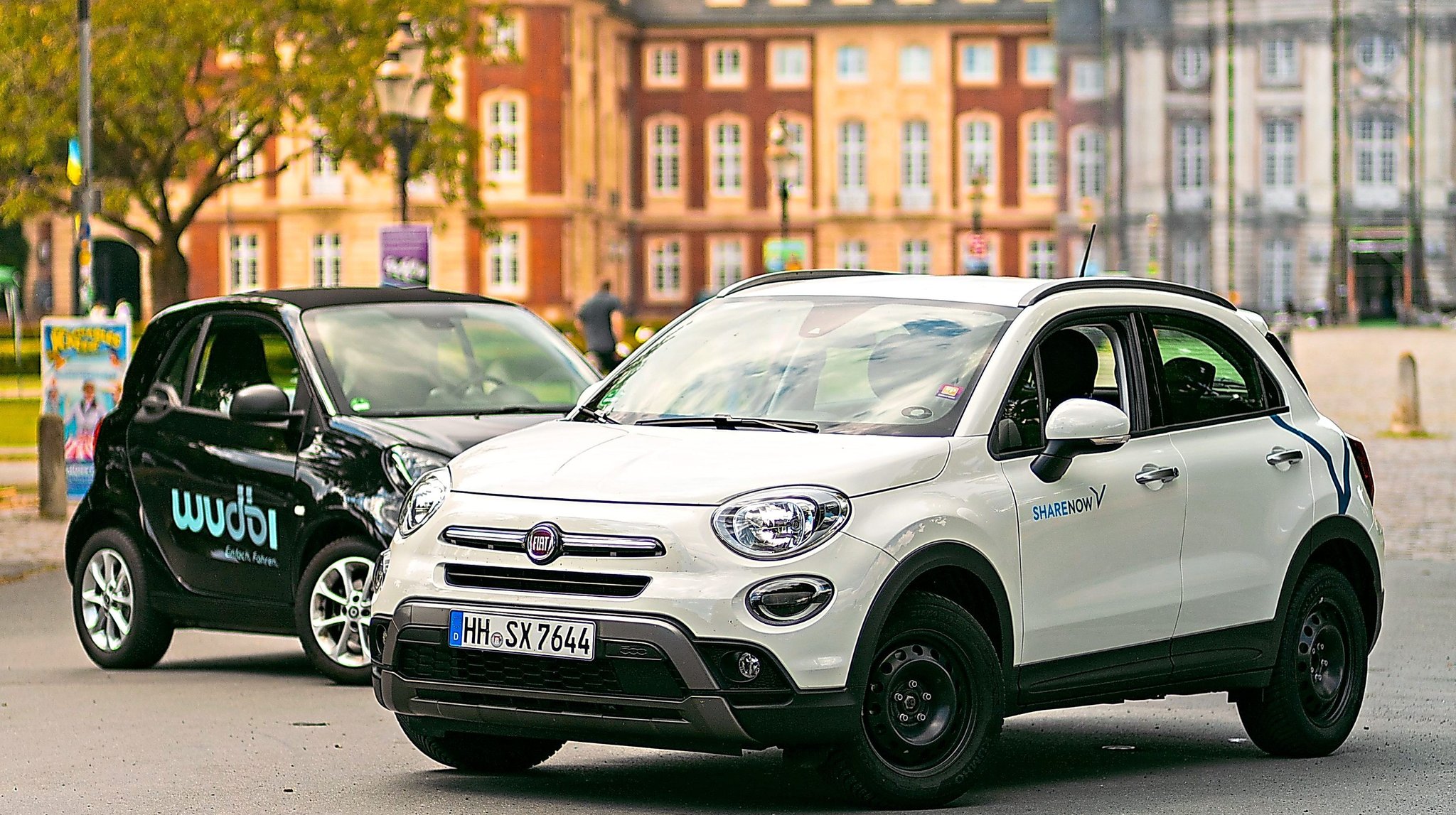 „Share now“ stellt 70 Fahrzeuge zur Verfügung