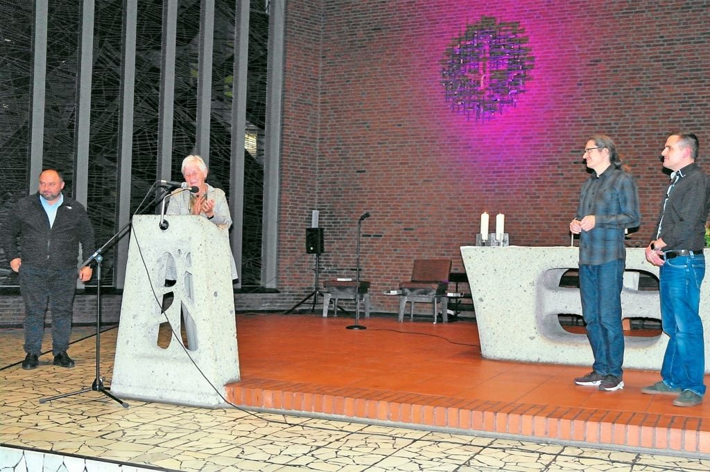 Friedensgebet mit elektronischem Klangteppich