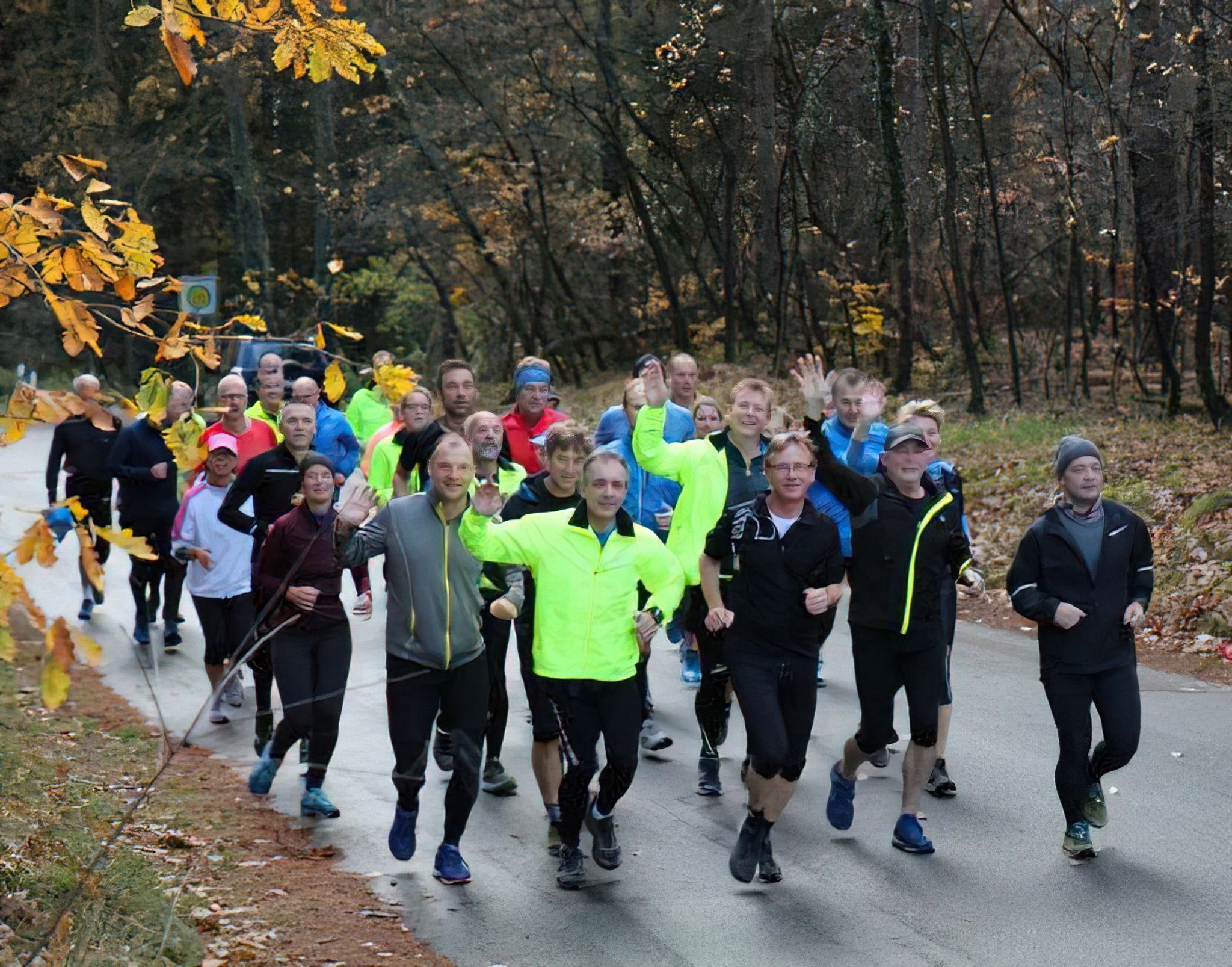 Schnatlauf mit dem Laufspaß SW Sende