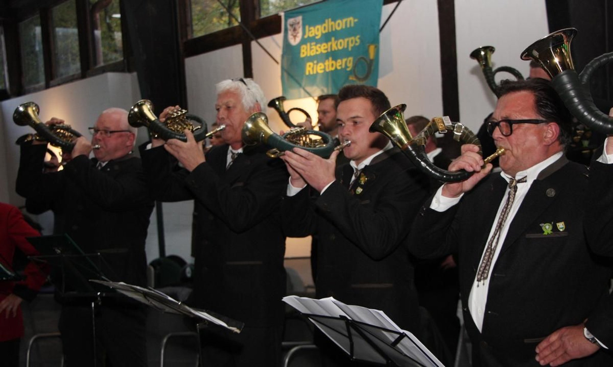 Über Rietberger Gutshof erklingt das „Halali“