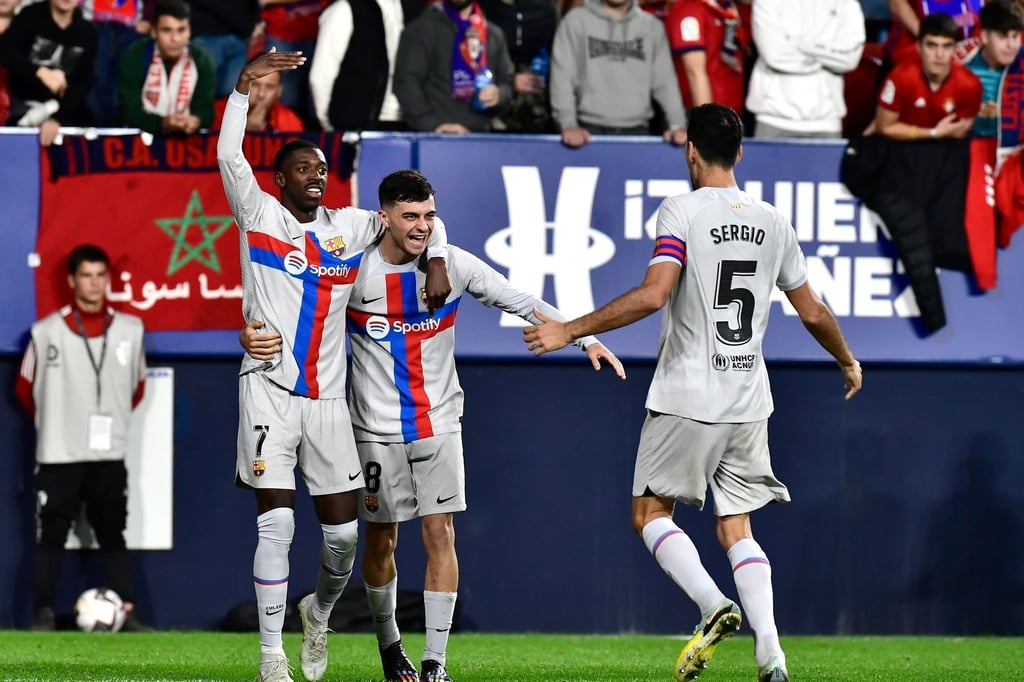 Barça-Sieg: Gelb-Rot für Lewandowski, Rot für Piqué