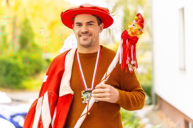 Der Hoppeditz ist in Bad Driburg immer dabei