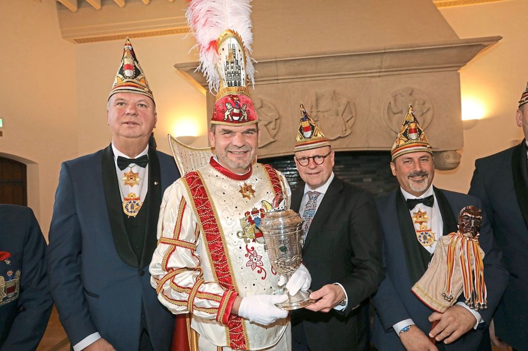 Karneval in Münster: Zweiter Anlauf aufs Rathaus für Prinz Mario I.
