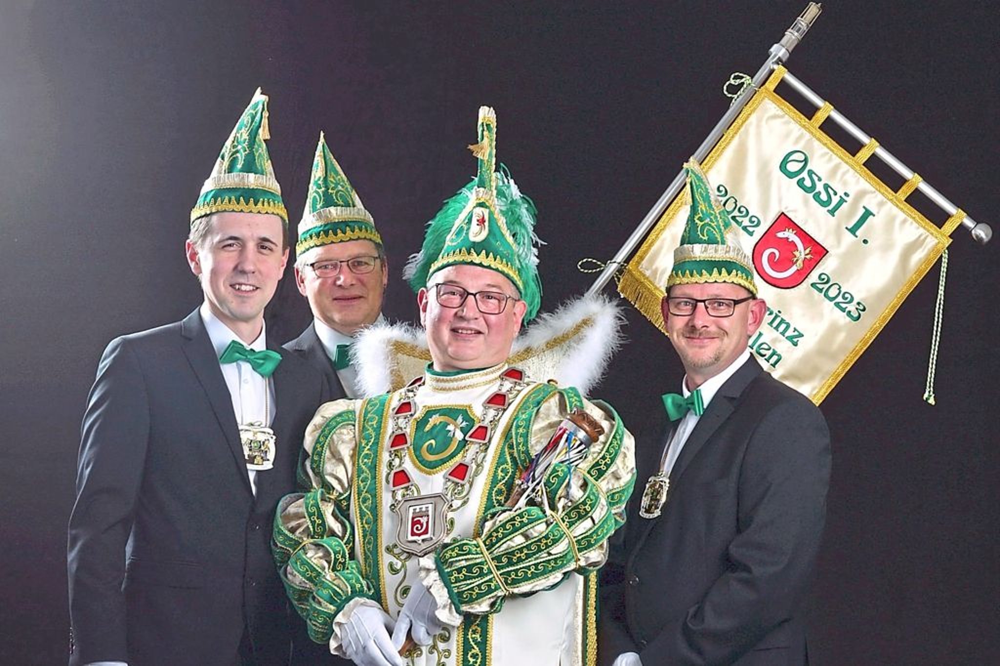 Ossi I. regiert die Ahlener Narren