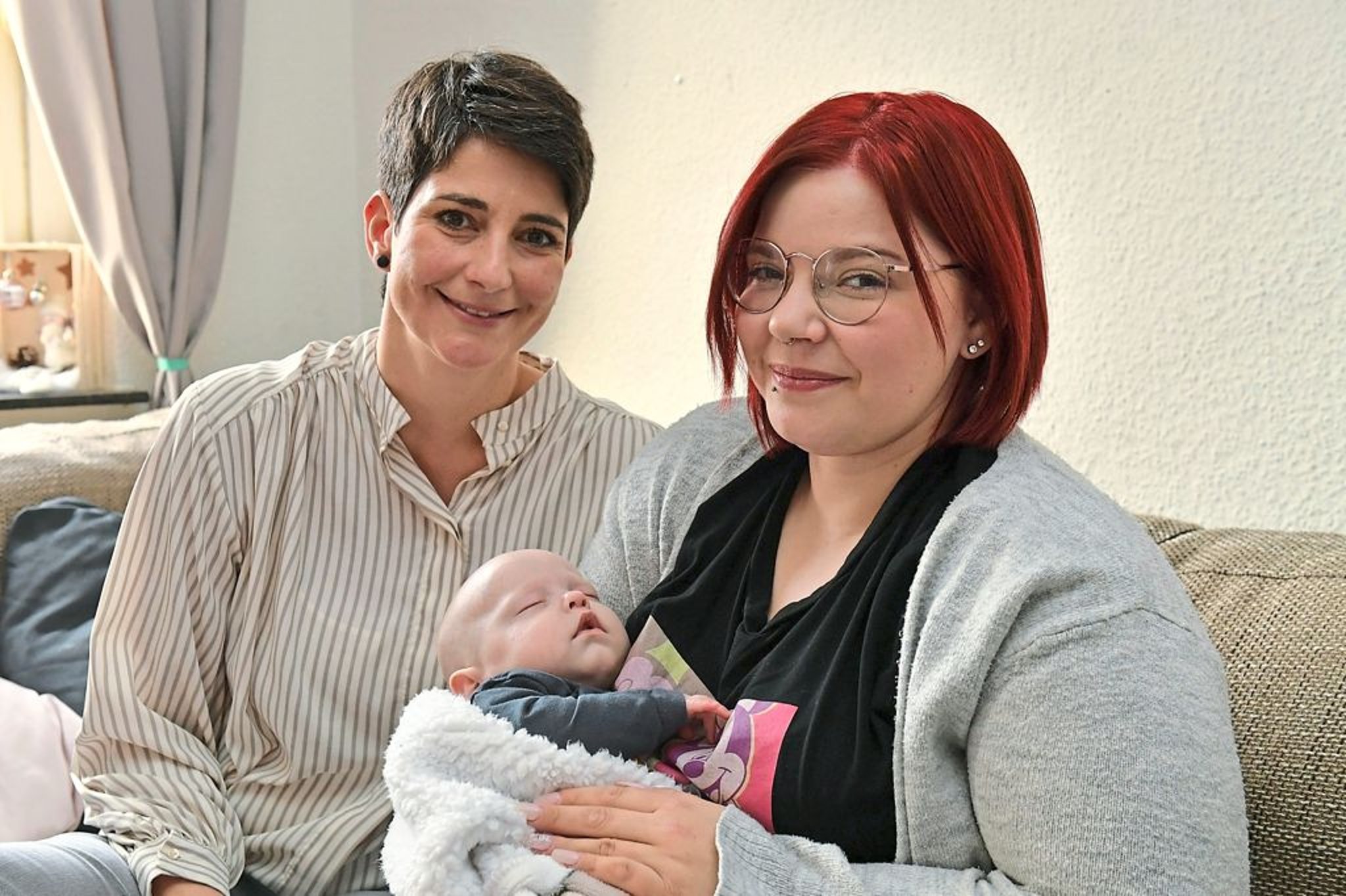 Mama und Sohn wieder im Flow